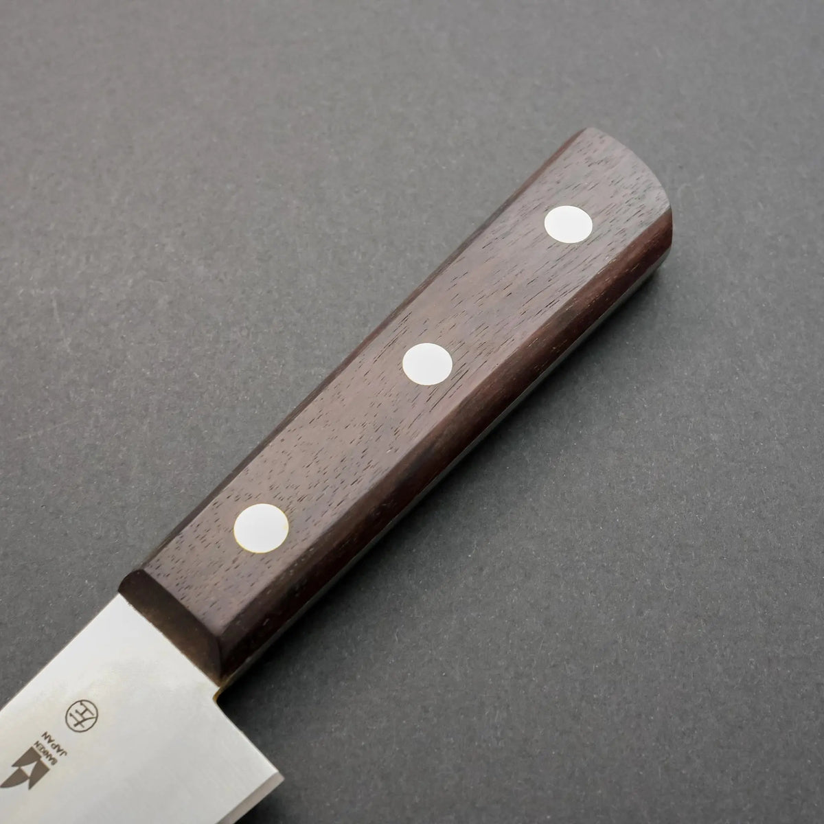 Kanehide Bessaku Left-Handed Honesuki Kaku 150mm Wood Handle - Tetogi